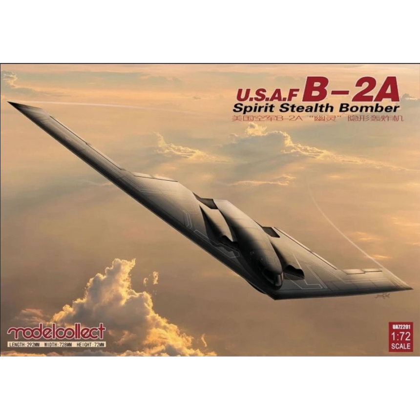 USAF B-2A Spirit Stealth strategic Bomber – ModelCollect