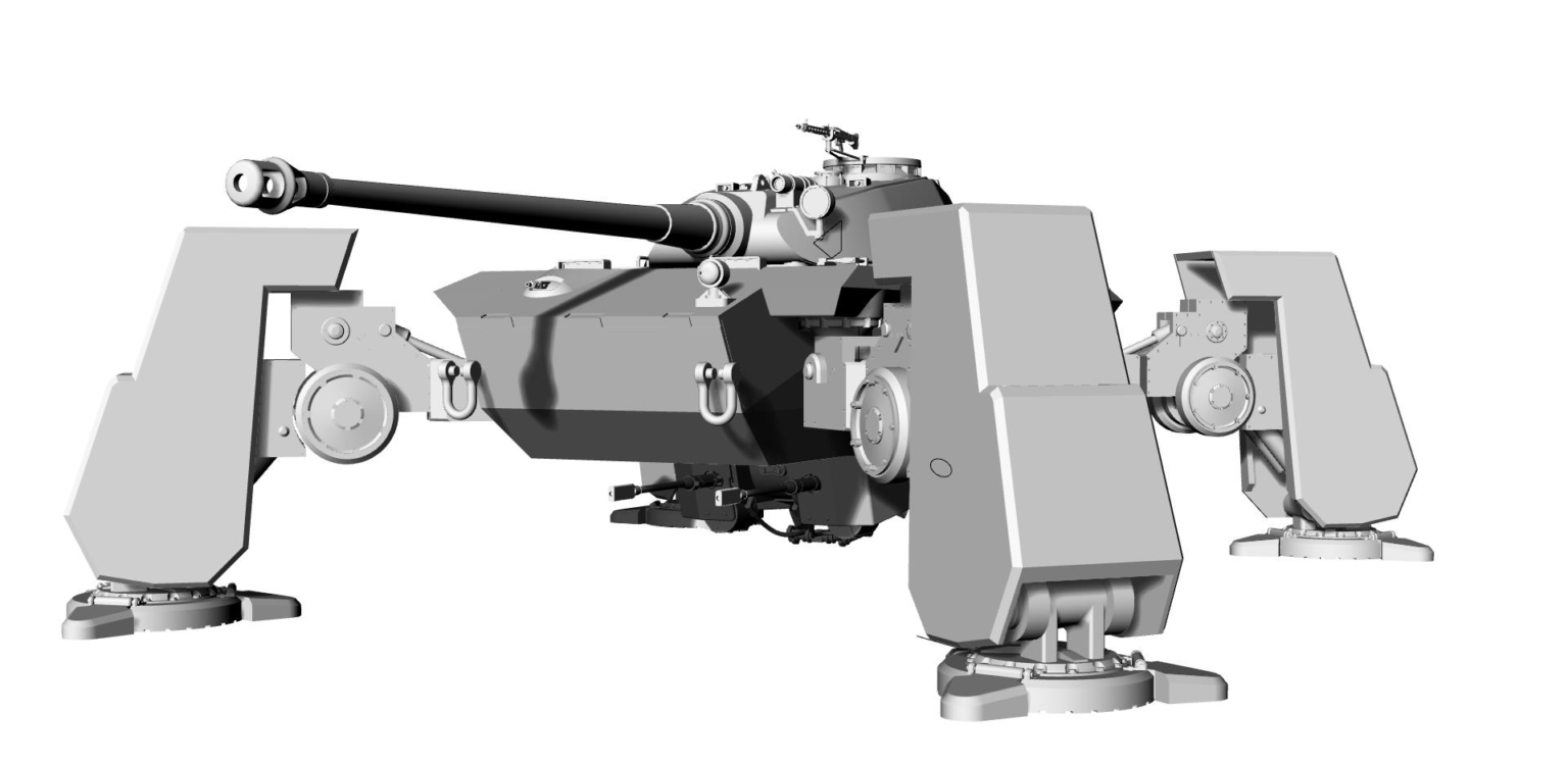 E25 Mech Tank – ModelCollect