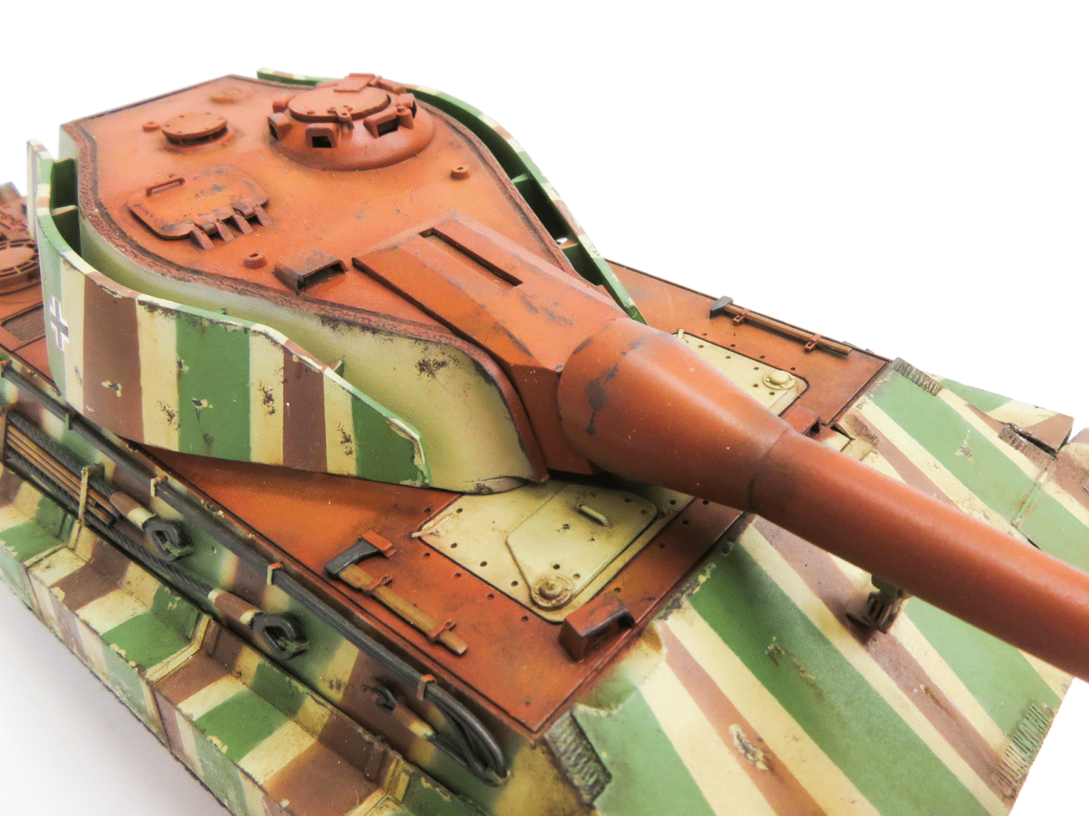 German 75 ausf.E 12.8cm L/55 Tigerzahn – ModelCollect